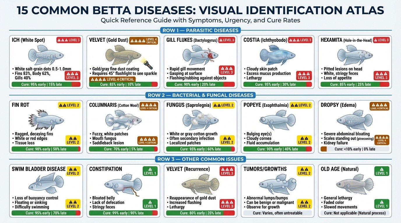 Fish Disease Identification Guide: The 30-Second Visual Diagnosis ...